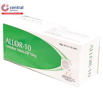 [CHÍNH HÃNG] Thuốc Allor-10 điều trị dị ứng và mề đay