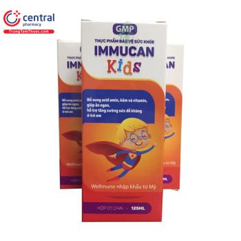 [CHÍNH HÃNG] Siro Immucan Kids giúp tăng cường đề kháng của trẻ