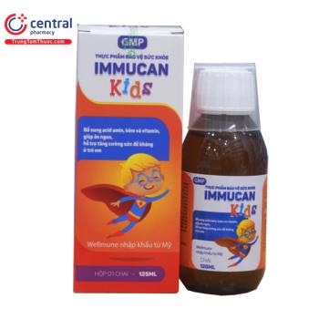 [CHÍNH HÃNG] Siro Immucan Kids giúp tăng cường đề kháng của trẻ