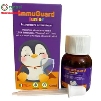 Thuốc Immuguard Junior giúp trẻ ăn ngon, tăng cường sức đề kháng