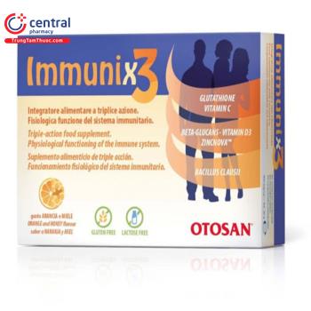 [CHÍNH HÃNG] Thuốc Immunix3 tăng cường hệ miễn dịch