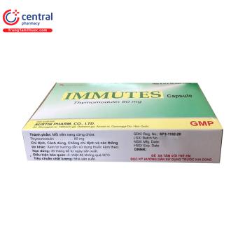[CHÍNH HÃNG] Thuốc Immutes Capsule - giải pháp mới tăng hệ miễn dịch