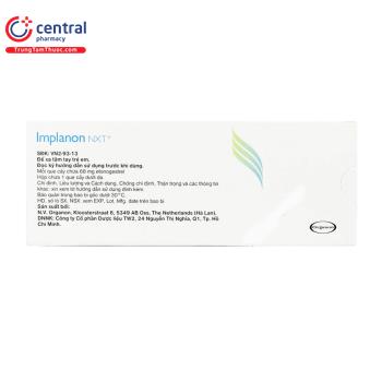 [CHÍNH HÃNG] Implanon NXT 68mg: que cấy tránh thai chứa etonogestrel