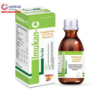 [CHÍNH HÃNG] Thuốc Imukan-C For Kid tăng sức đề kháng cho trẻ