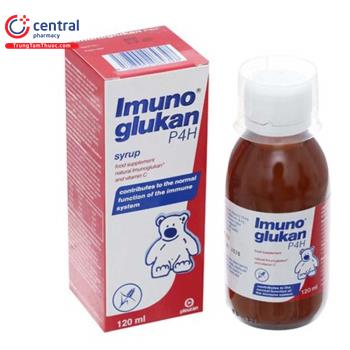 Thuốc Imunoglukan P4H 120ml - Tăng cường miễn dịch cho trẻ nhỏ