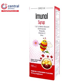 [CHÍNH HÃNG] Siro Imunol Syrup giúp tăng đề kháng