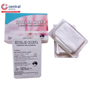 Thuốc Imunor tăng cường miễn dịch cho cơ thể khỏe mạnh