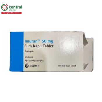 Thuốc Imuran 50mg Aspen giúp ức chế miễn dịch, chống thải ghép