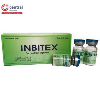 Thuốc hỗ trợ tiêu hóa Inbitex: Chỉ định, liều dùng và cách dùng