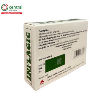 Thuốc Inflagic 5ml - Chống viêm và giảm dị ứng mạnh