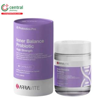 Inner Balance Probiotics High Strength bổ sung lợi khuẩn cho tiêu hoá khỏe