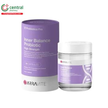 Inner Balance Probiotics High Strength bổ sung lợi khuẩn cho tiêu hoá khỏe