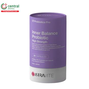 Inner Balance Probiotics High Strength bổ sung lợi khuẩn cho tiêu hoá khỏe