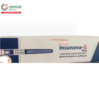 Thuốc Insunova-G Pen 100IU/ml MEGA We Care điều trị bệnh tiểu đường