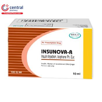 Thuốc Insunova-R - Bổ sung Insulin cho bệnh nhân tiểu đường tuyp I