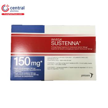[CHÍNH HÃNG] Thuốc Invega Sustenna 150mg/1,5ml Janssen