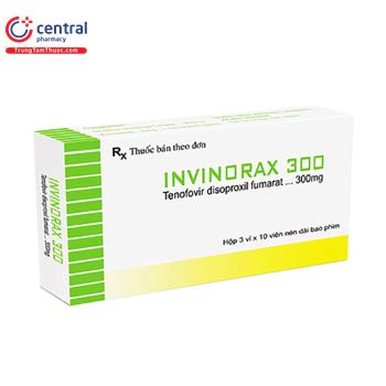 [CHÍNH HÃNG] Thuốc Invinorax 300 - Thuốc điều trị HIV và HBV