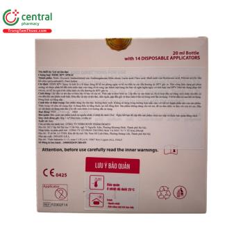 Gel xịt âm đạo Iside HPV Spray phòng ngừa và hỗ trợ điều trị tổn thương ...