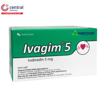 Thuốc Ivagim 5mg - Điều trị tình trạng đau thắt ngực ổn định khi có chỉ ...