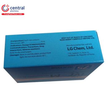 Thuốc IVF-M 75IU điều trị hiếm muộn: cách dùng và giá bán