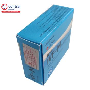 Thuốc IVF-M 75IU điều trị hiếm muộn: cách dùng và giá bán