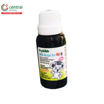 Thuốc Ivykids DHA Drops For Kids giúp phát triển thị lực và trí não
