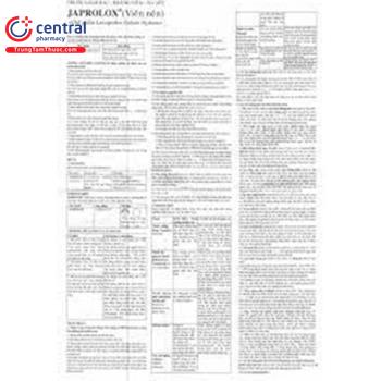 Thuốc Japrolox Tablets 60mg - Giảm đau do xương khớp hiệu quả
