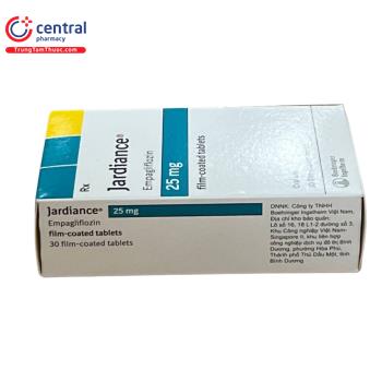 [CHÍNH HÃNG] Thuốc Jardiance 25mg giúp hạ đường máu, biến cố tim mạch