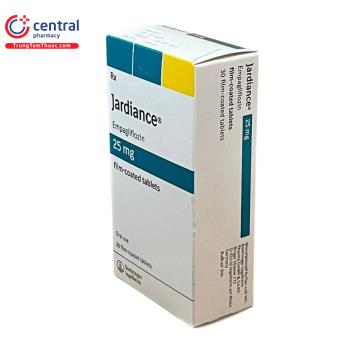 [CHÍNH HÃNG] Thuốc Jardiance 25mg giúp hạ đường máu, biến cố tim mạch