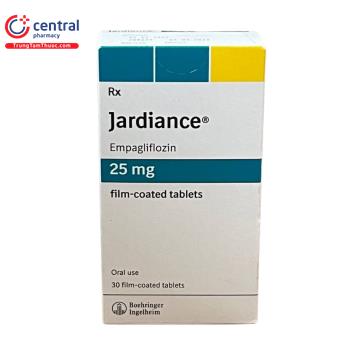 [CHÍNH HÃNG] Thuốc Jardiance 25mg giúp hạ đường máu, biến cố tim mạch