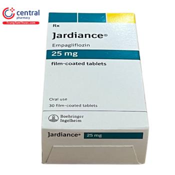 [CHÍNH HÃNG] Thuốc Jardiance 25mg giúp hạ đường máu, biến cố tim mạch