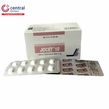 [CHÍNH HÃNG] Thuốc Jocet 10 - Thuốc có tác dụng chống dị ứng