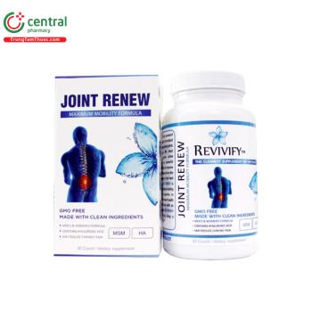 Thuốc Joint Renew Revivify - Tăng tiết dịch khớp, giảm thoái hóa xương khớp