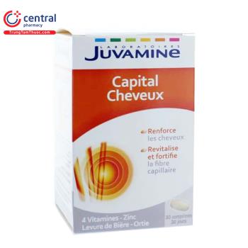 [CHÍNH HÃNG] Thuốc Juvamine Captial Cheveux ngừa rụng tóc hiệu quả