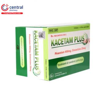 Thuốc Kacetam Plus - Cải thiện tình trạng suy mạch máu não