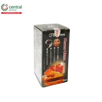 Viên uống Kanzou Ukon tăng cường chức năng gan, giả độc gan hiệu quả