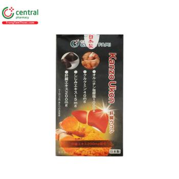 Viên uống Kanzou Ukon tăng cường chức năng gan, giả độc gan hiệu quả