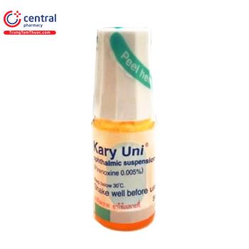 Thuốc Kary Uni 0.005% 5ml: Tác dụng - Liều dùng và Giá bán