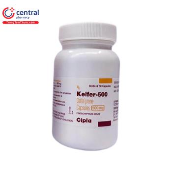 [CHÍNH HÃNG] Thuốc Kelfer-500 trị nhiễm Hemosiderin do truyền máu