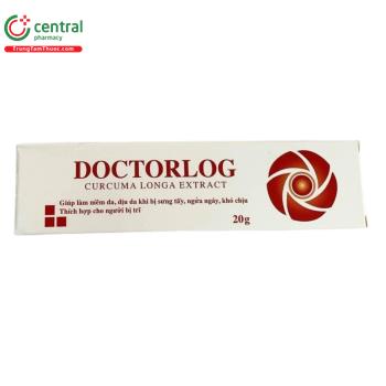 Kem bôi trĩ Doctorlog 20g giảm viêm nhiễm, đau, sưng ở người bệnh trĩ