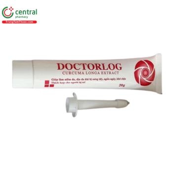 Kem bôi trĩ Doctorlog 20g giảm viêm nhiễm, đau, sưng ở người bệnh trĩ