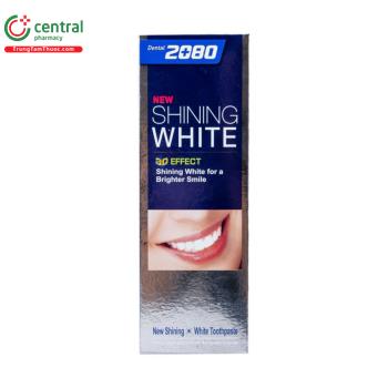 Kem đánh răng làm trắng răng Dental Clinic 2080 New Shining White 3D Effect
