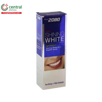 Kem đánh răng làm trắng răng Dental Clinic 2080 New Shining White 3D Effect