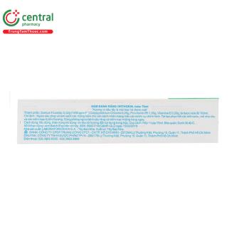 Kem Đánh Răng Ortho Kin - Làm sạch răng, giảm hôi miệng cho người niềng ...