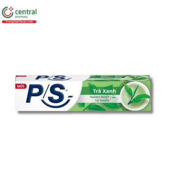 Kem Đánh Răng PS Trà Xanh 180g chân ái cho hơi thở sảng khoái