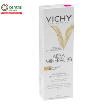 Kem lót nền che khuyết điểm và chống nắng Vichy Aera Mineral BB 40ml