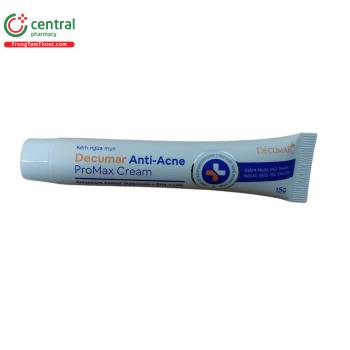 Kem ngừa mụn Decumar Promax Anti-Acne Cream giúp giảm mụn, mờ thâm