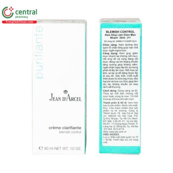 Kem trị mụn Jean D’Arcel Blemish Control giúp ngừa, giảm mụn trên da