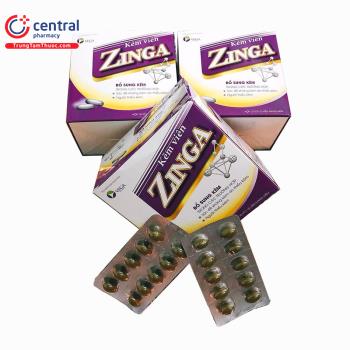 [CHÍNH HÃNG] Kẽm viên ZINGA cung cấp khoáng chất kẽm hiệu quả