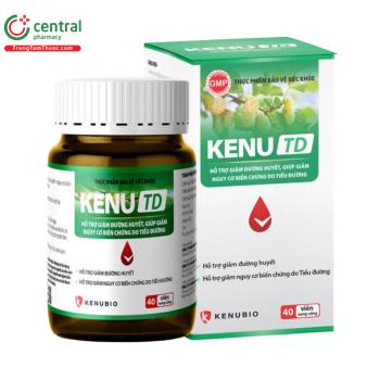 Kenu TD - Hỗ trợ giảm đường huyết, giảm biến chứng do tiểu đường
